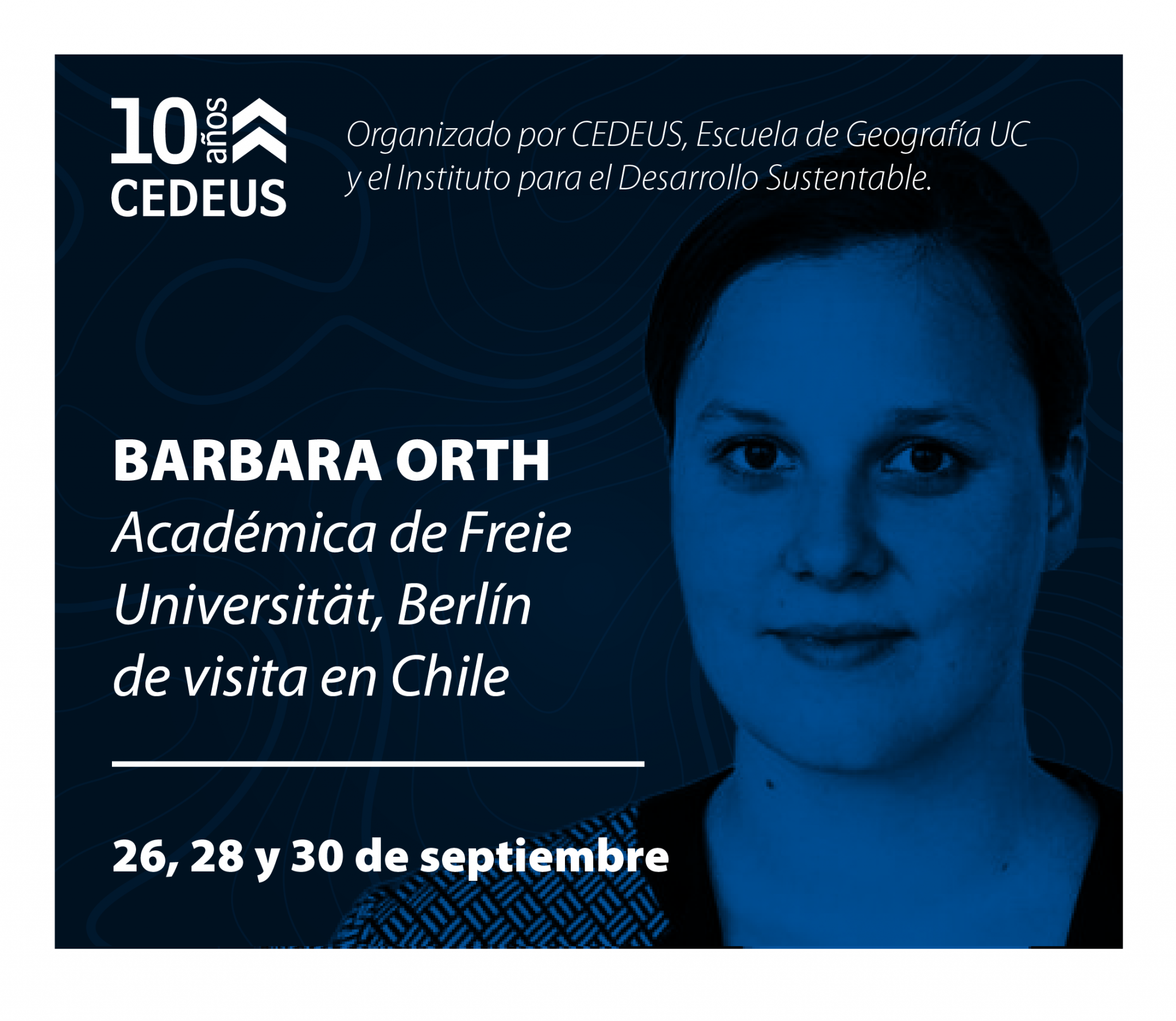 Académica alemana, Barbara Orth, dicta charlas sobre género, geografía ...